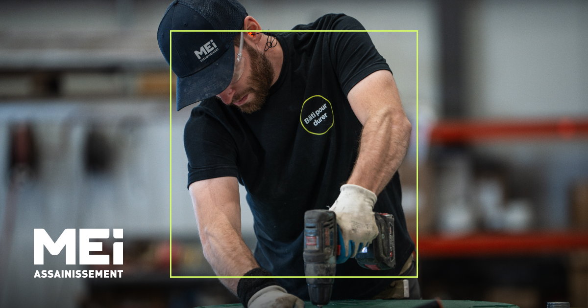 Station de pompage STEP béton - MEi Assainissement